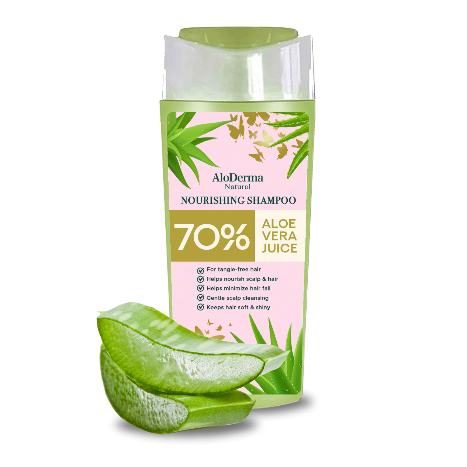 Nourishing Aloe Vera Shampoo for Healthy Hair | AloDerma – Aloderma