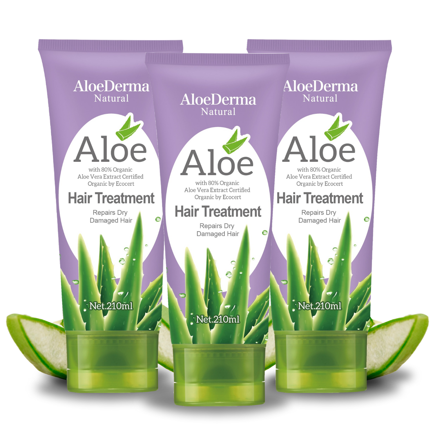Pure Aloe Vera Hair Treatment for Healthy Hair | AloDerma – Aloderma